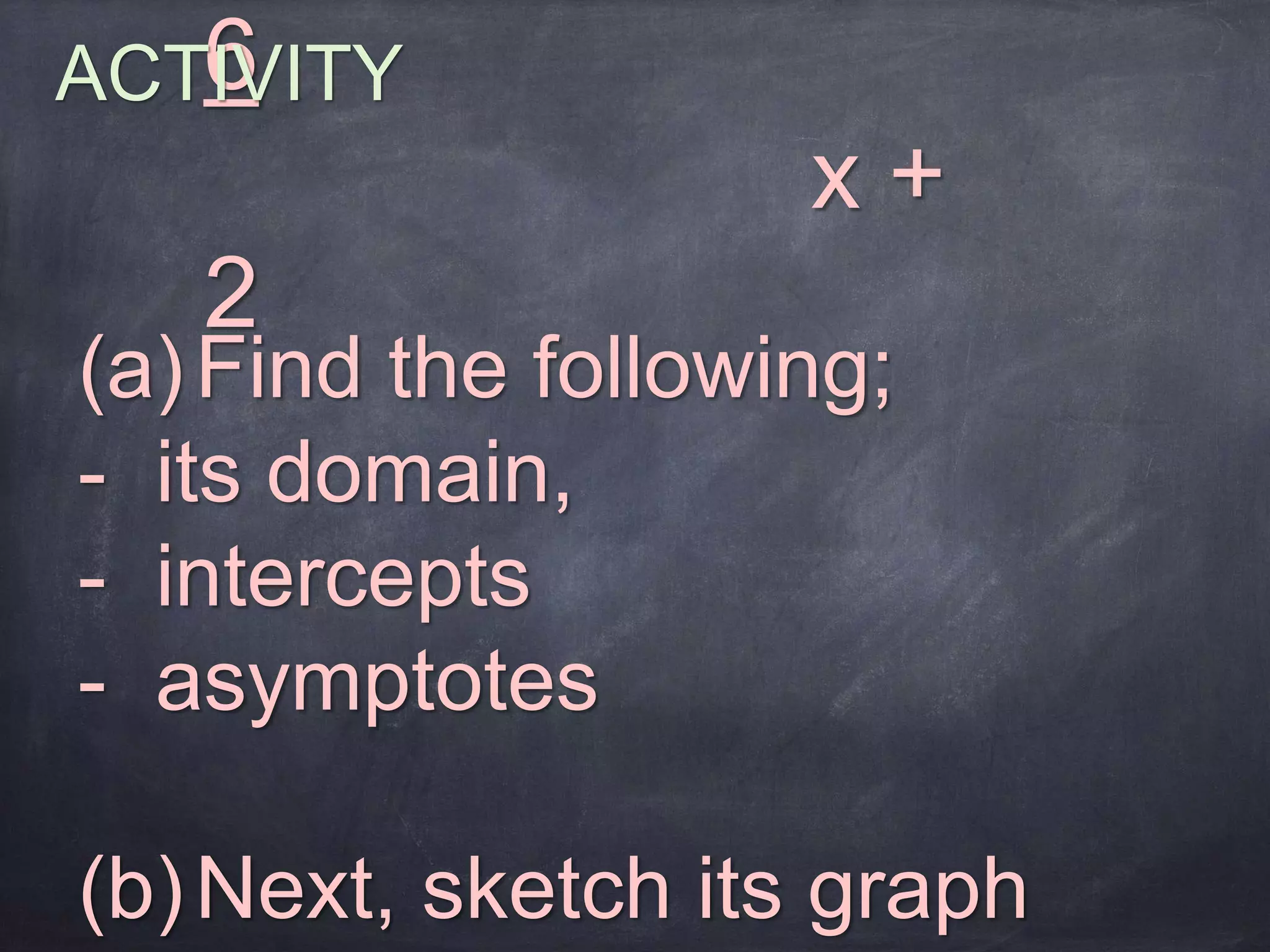 Graph of rational function | PPTX