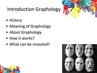 Graphology science(handwriting analysis | PPTX