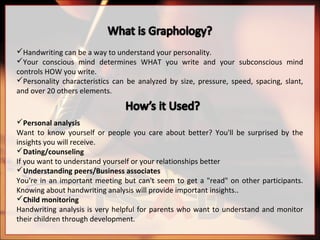 Learn Graphology, the Art of Handwriting Reading | PPT