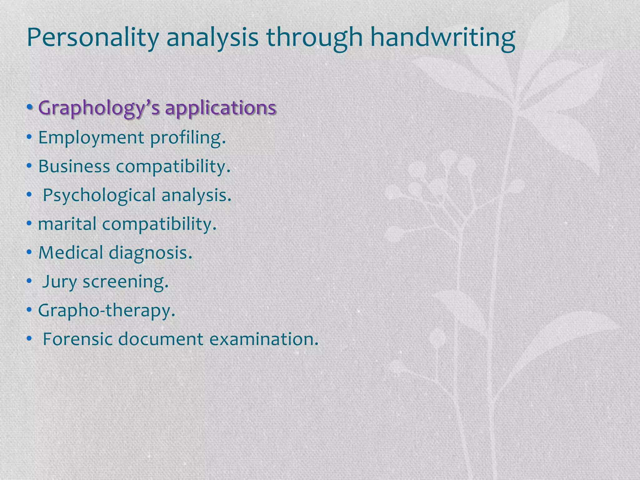 History of Writing (GRAPHOLOGY) | PPTX