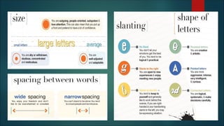 graphology HANDWRITING IMPROVEMENT ANALYSIS.ppt