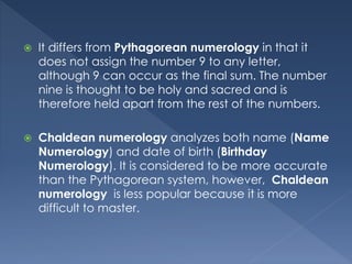 Graphology and Numerology. | PPTX