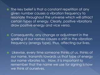 Graphology and Numerology. | PPTX