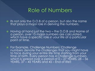 Graphology and Numerology. | PPTX