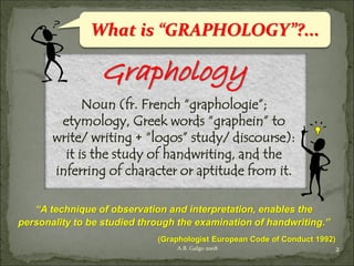Graphology for Beginners (ABGalgo 2008) | PDF