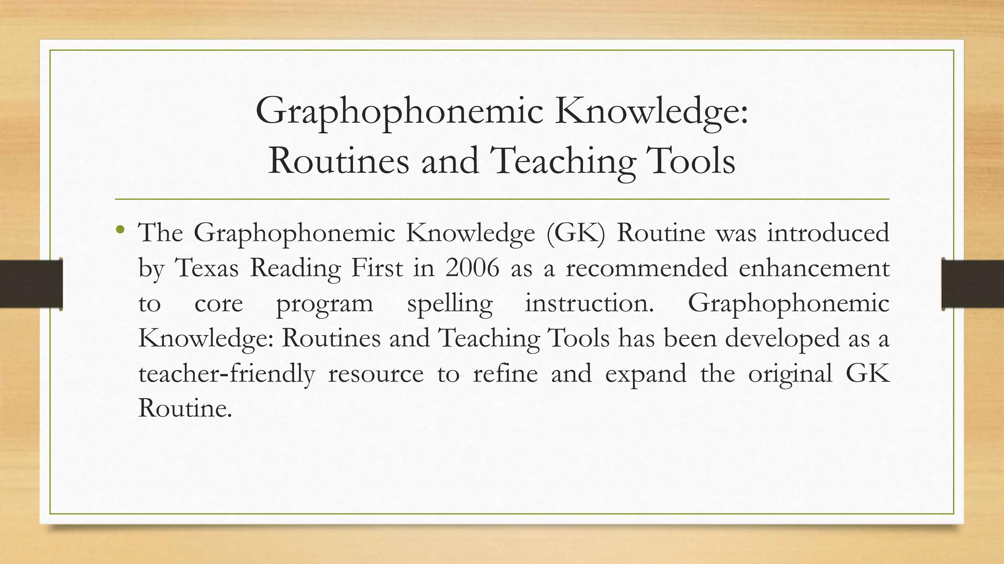 Early Childhood Education Graphophonemic Awareness.pptx