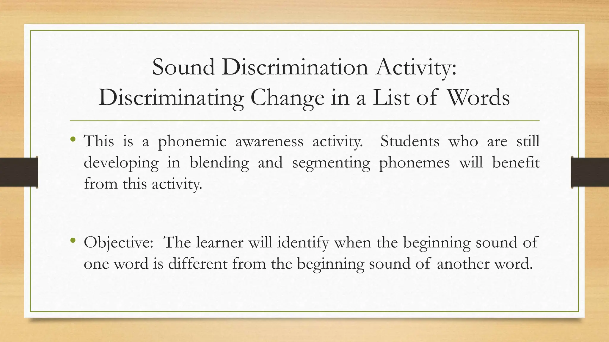 Early Childhood Education Graphophonemic Awareness.pptx | Education