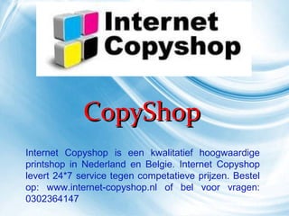 Copyshop | PPT