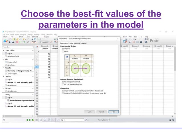 Basics of Graphpad prism | PPT | Graphics Software | Computer Software and Applications