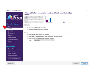 Basics of Graphpad prism | PPT