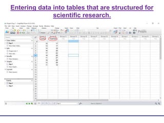 Basics of Graphpad prism | PPT