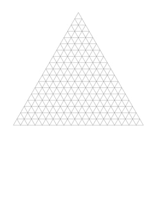 Triangle Grid Paper | PDF
