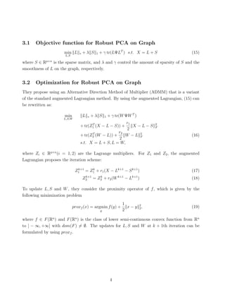 PCA on graph/network | PDF