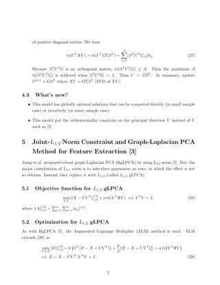 PCA on graph/network | PDF