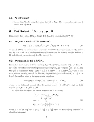 PCA on graph/network | PDF