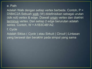 Graph dalam Struktur Data | PPTX