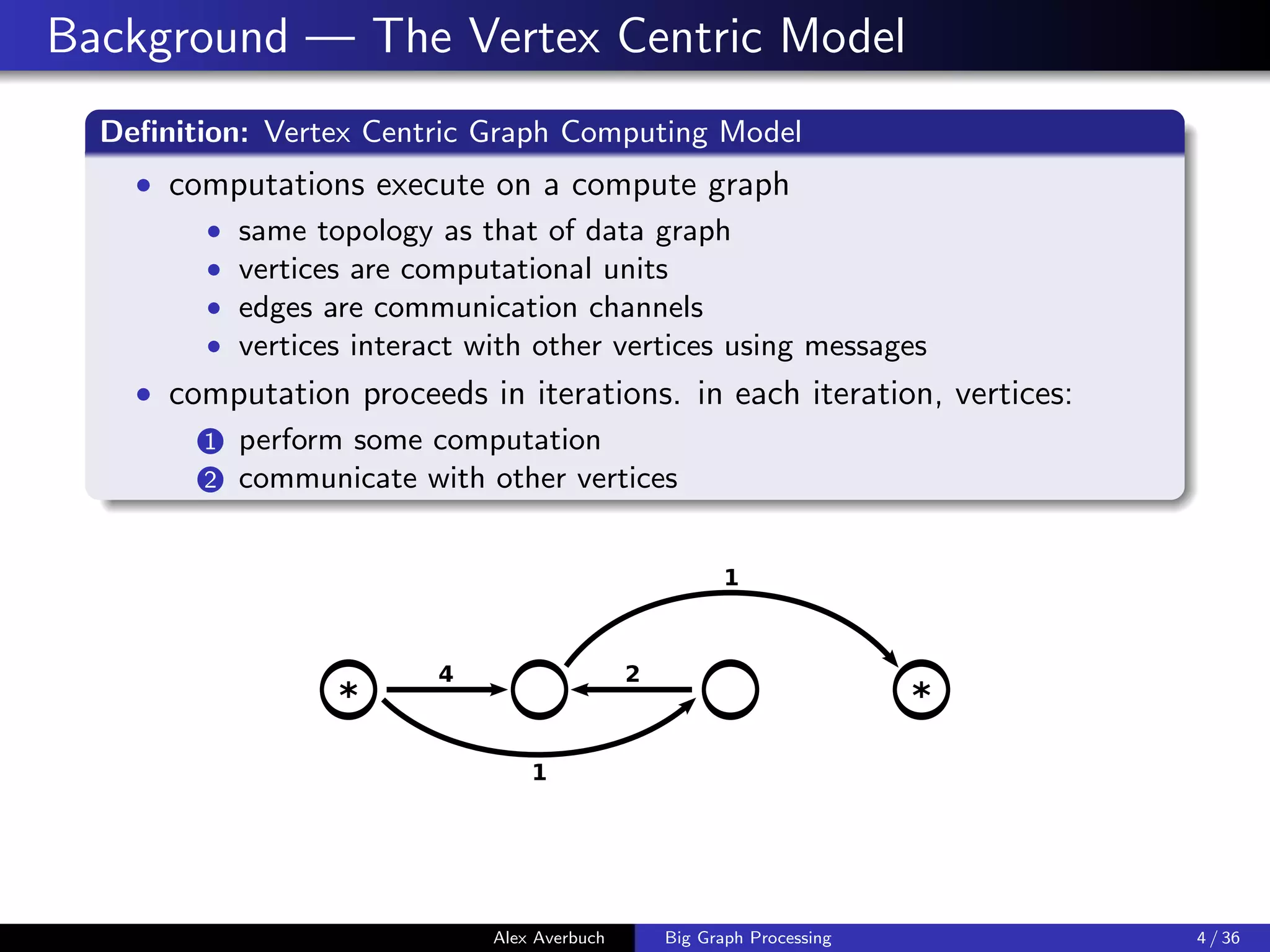 Batch Graph Processing Frameworks Ppt