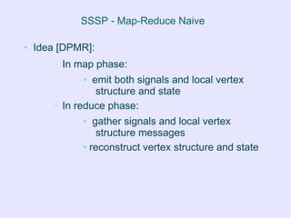 Processing graph/relational data with Map-Reduce and Bulk Synchronous Parallel | PDF
