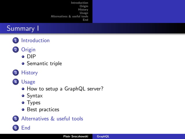 Introduction to GraphQL | PDF