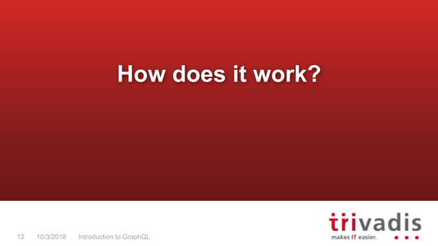 TechEvent Introduction to GraphQL | PPTX | Databases | Computer Software and Applications