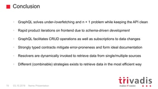 TechEvent Introduction to GraphQL | PPTX | Databases | Computer Software and Applications