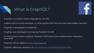 Introduction to GraphQL | PPTX