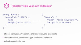 GraphQL: Enabling a new generation of API developer tools | PPT