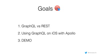 REST in Peace - Using GraphQL with Apollo on iOS | PPT