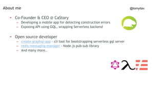 GraphQL API on a Serverless Environment | PPT