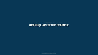 GraphQL Data Loaders - How to feed your GraphQL API with data the smart way | PPT