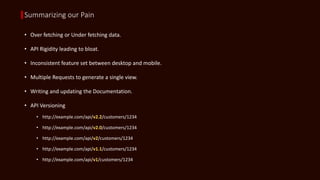 Taking Control of your Data with GraphQL | PPT