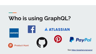 Introduction to GraphQL | PPTX | Databases | Computer Software and Applications