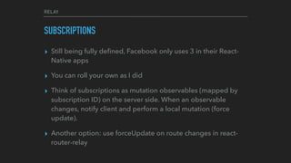 GraphQL With Relay Part Deux | PDF
