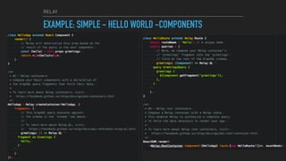 GraphQL With Relay Part Deux | PDF