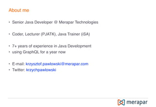 GraphQL with Spring Boot | PDF