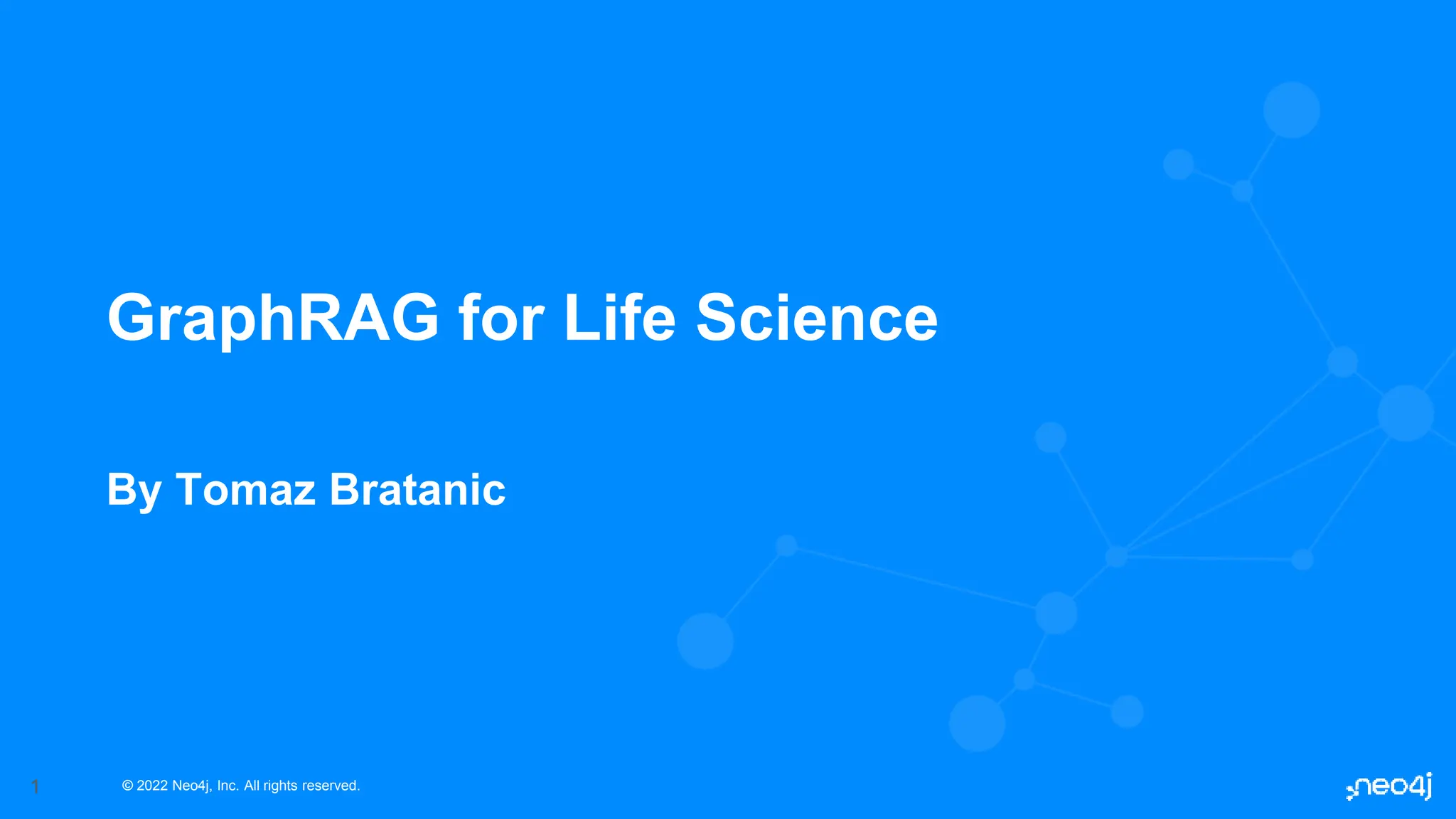 GraphRAG for Life Science to increase LLM accuracy | PPTX