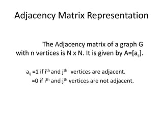 Graph representation | PPTX