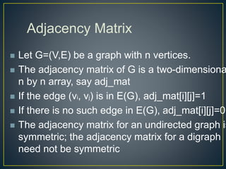 Graph representation | PPTX