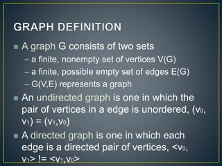 Graph representation | PPT
