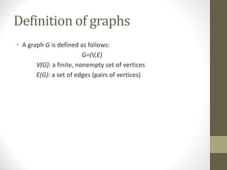 Graphs | PPT