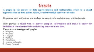 Graphs in Biostatistics | PPTX