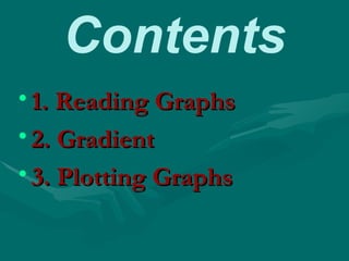 Graphs with details on how to plot and interpret the values | PPT