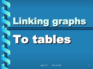 Graphs & Tables | PPT
