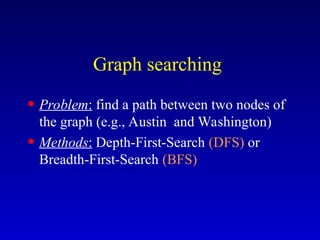Graphs-----data structure and algorithms | PPT