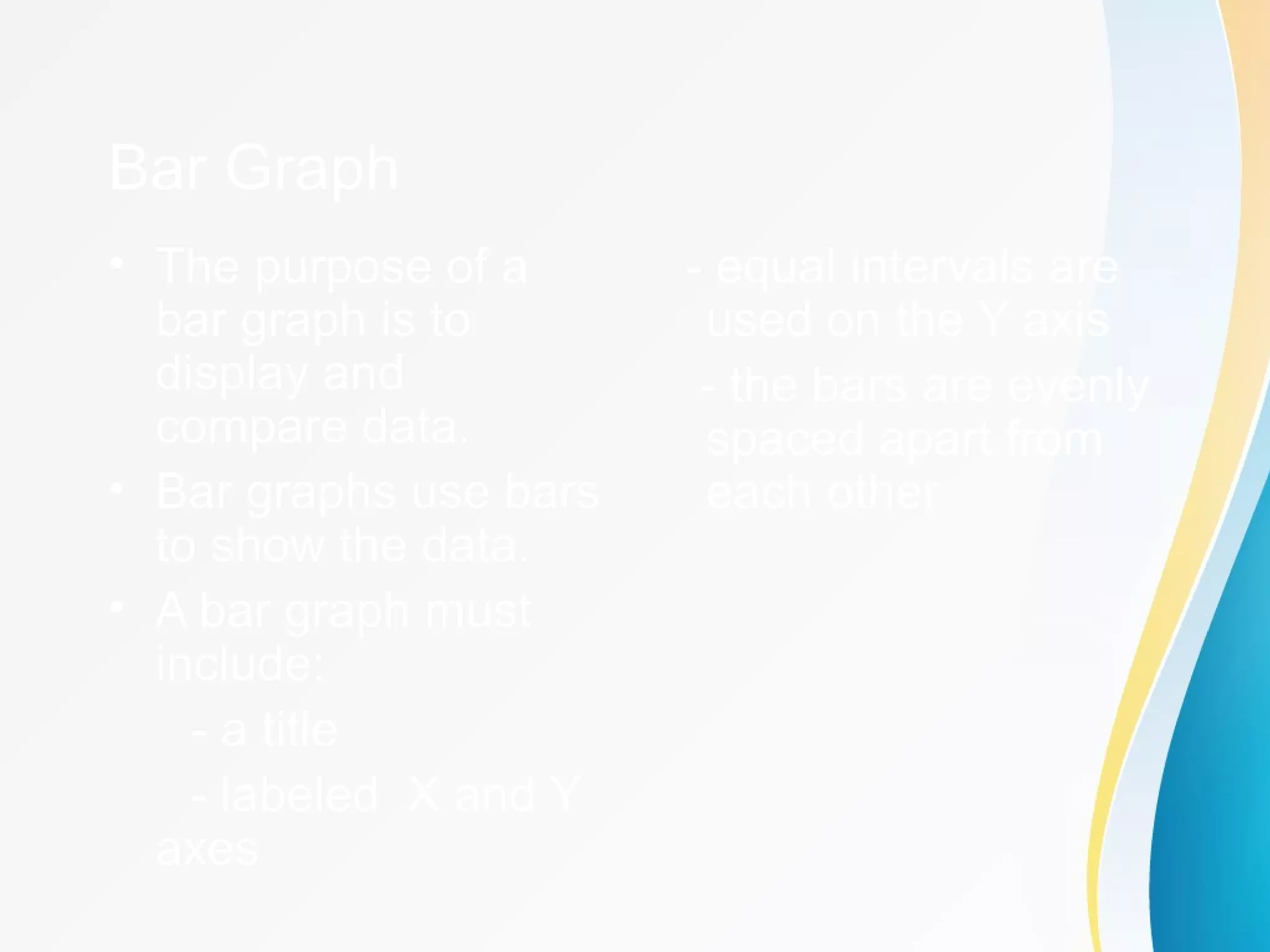 Graphs bar line & picto | PPT