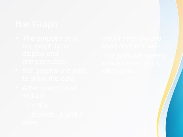 Graphs bar line & picto | PPT