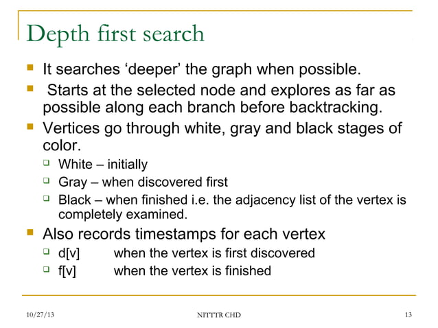 Graphs bfs dfs | PPT