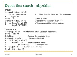 Graphs bfs dfs | PPT