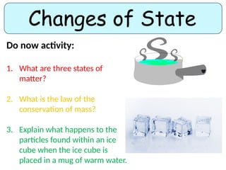 Graphs Changes States in States Secundary School | PPT