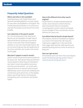 Facebook Graph Search | PDF | Search | Internet